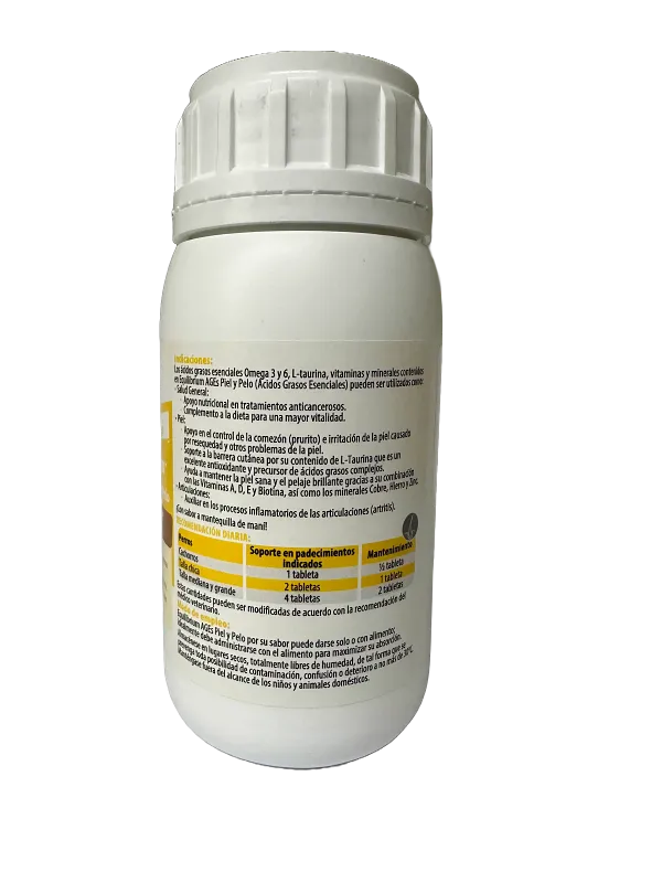 EQUILIBRIUM PIEL Y PELO (AGES) 60 TABS. - MEDIVET