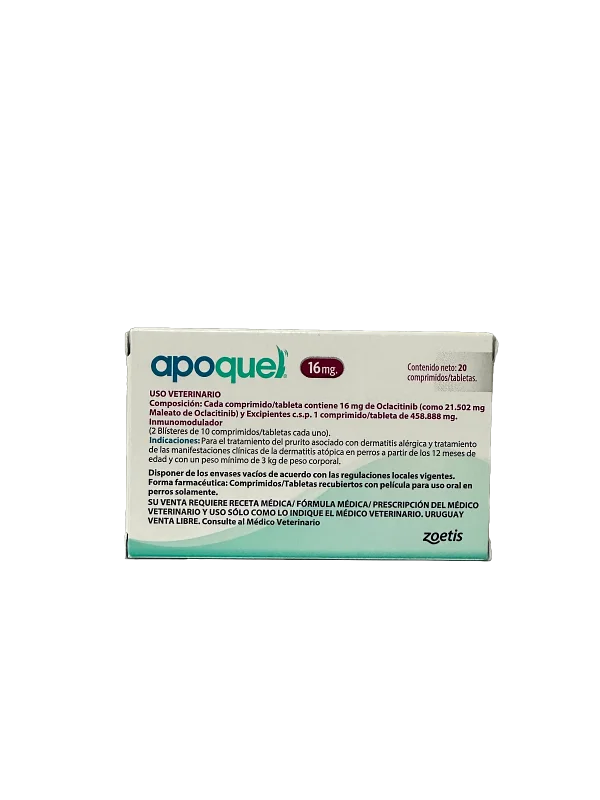 APOQUEL 16 MG 20 TABS. RS - MEDIVET
