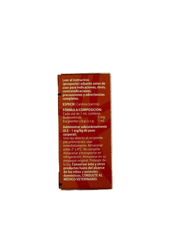 LIBRELA 5 MG. 5-10 KG. C/2 VIALES. NARANJA - MEDIVET