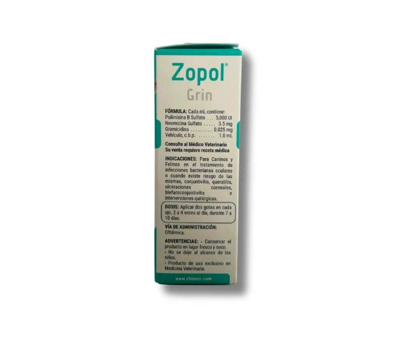 ZOPOL GRIN SOL. OFTALMICO 10 ML - MEDIVET