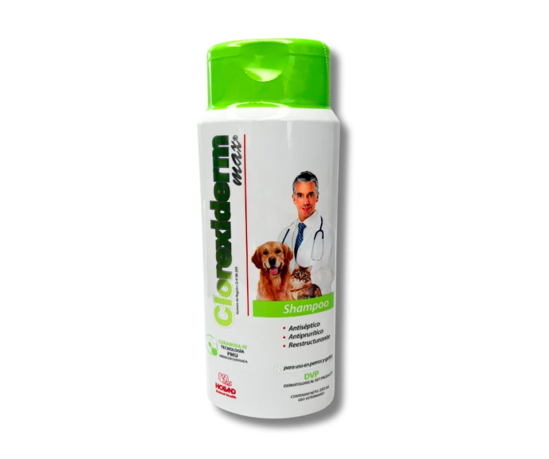 CLOREXIDERM MAX SHAMPOO 350 ML. RS - MEDIVET