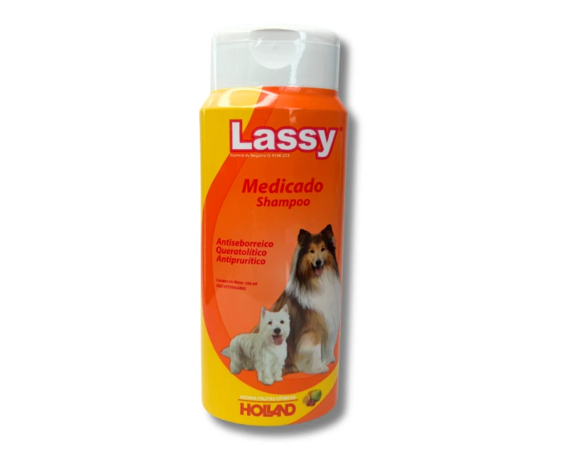 SHAMPOO LASSY MEDICADO 350 ML - MEDIVET