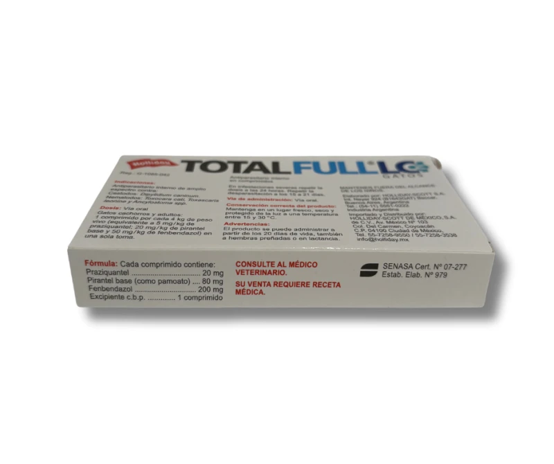 TOTAL FULL LC GATOS BIST C/2 TABS. - MEDIVET