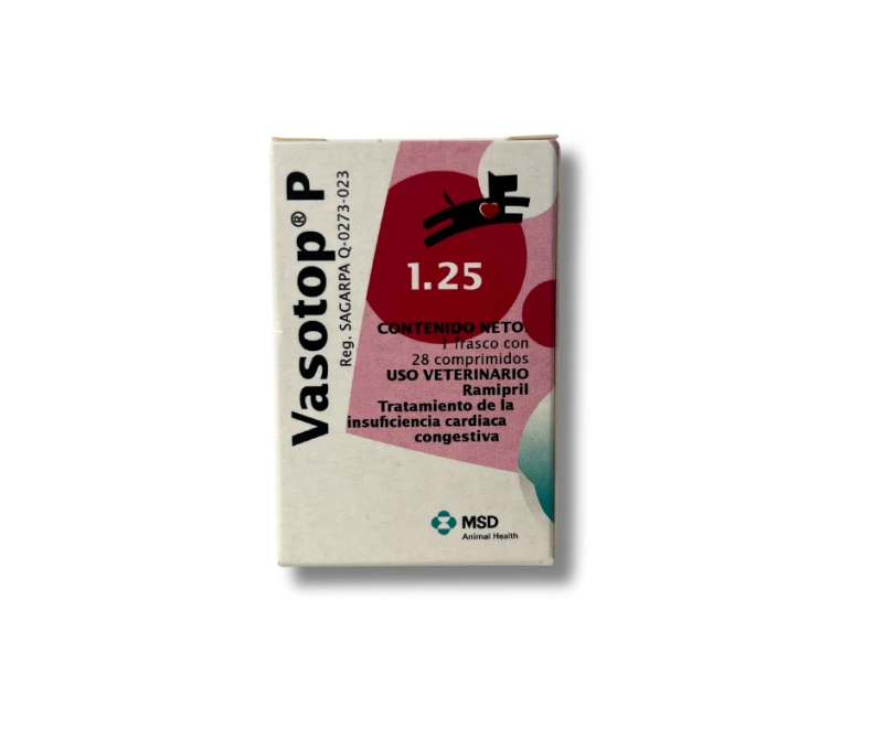 VASOTOP 1.25 MG. 28 COMP. RS - MEDIVET